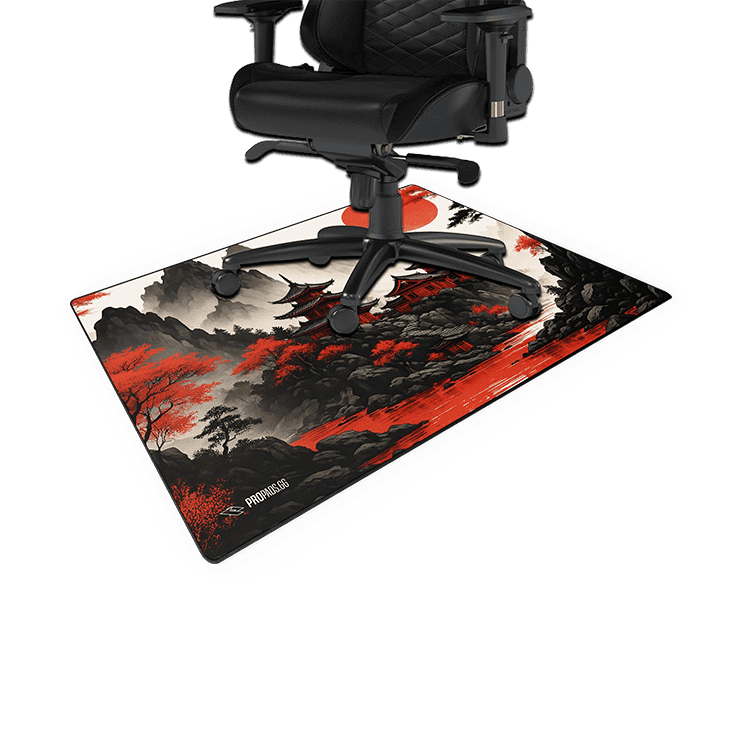 propads Crimson Temple Floor Mat 1200x1050mm Bodenschutzmatte | Teppich ...